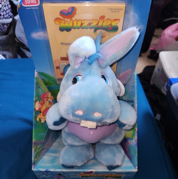 Hasbro | Toys | 985 Nwt Hasbro Blue And Purple Plushie | Poshmark